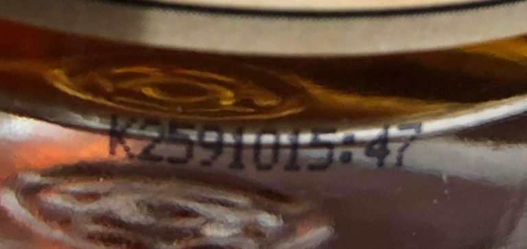 How To Read A Buffalo Trace Laser Code – Debonair Gentlemen
